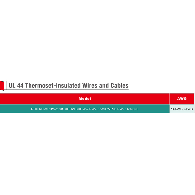 UL 44 Thermoset-Lnsulated Wires and Cables-home-NINGBO LINSHENG ...