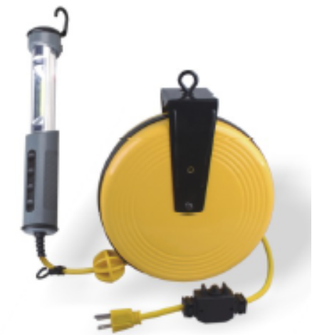 AD500-3CA Handle lamp with cord reel-home-NINGBO LINSHENG ELECTRIC CO.,LTD